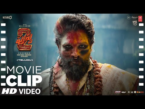 Movie Dialogue Clip: Pushpa Fights With Bugga Reddy | PUSHPA 2 | Allu Arjun,Tarak Ponnappa | Sukumar