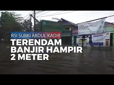 Rumah Sakit Islam Subki Abdul Kadir Bekasi Terendam Hampir 2 Meter, Tiga Pasien Belum Dievakuasi