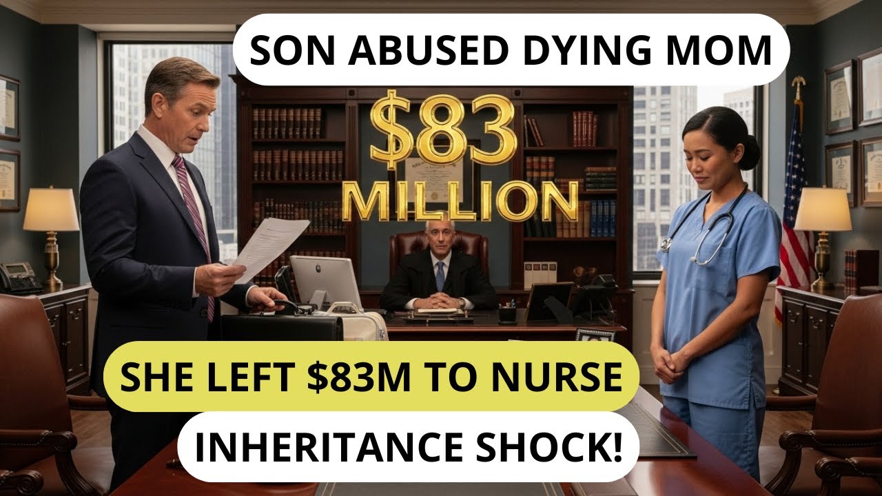 “Hurry Up and Die!” – Dad Leaves $83 Million to the Autistic Nurse Instead - Greedy Son to Dying Dad
