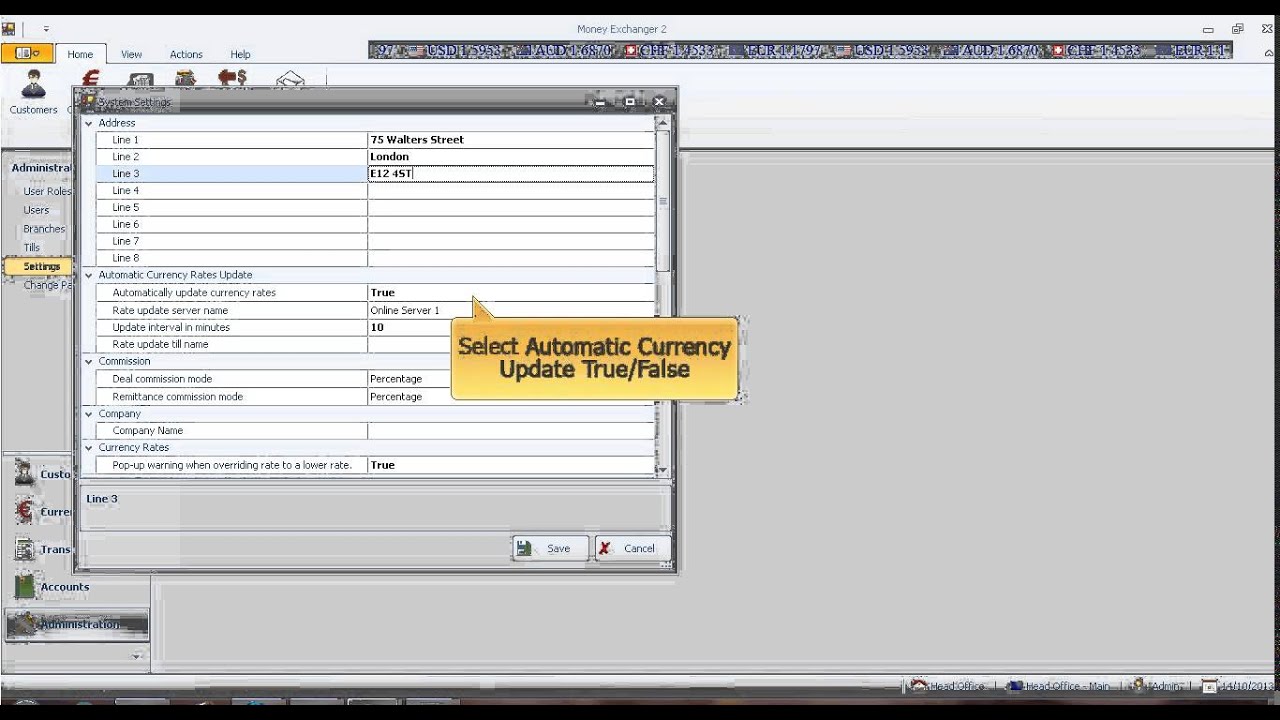 Money Exchange Software- Getting Started