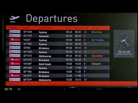 Canberra (CBR) Airport Terminal Walk-Through / 4K