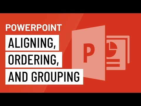 PowerPoint: Aligning; Ordering; and Grouping Objects Video Lecture - Powerpoint: Become an ...
