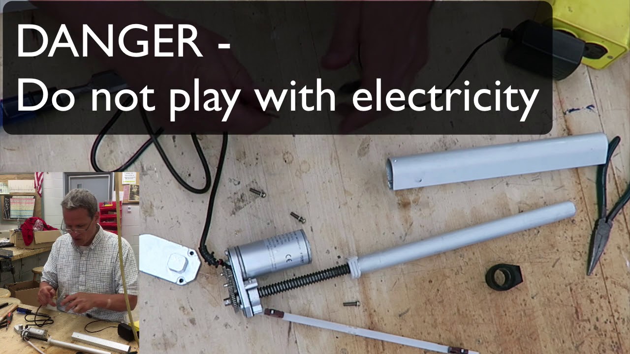 Inside a linear actuator