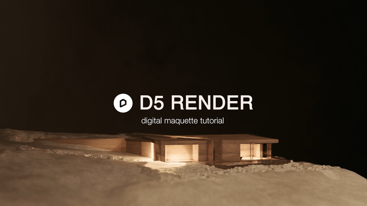 How to Turn a 3D Model into a Digital Maquette (in 8 Minutes)