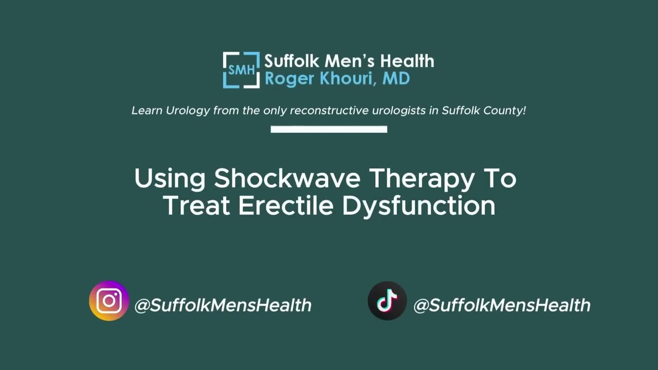 Shockwave Therapy for Erectile Dysfunction | Does It Really Work?