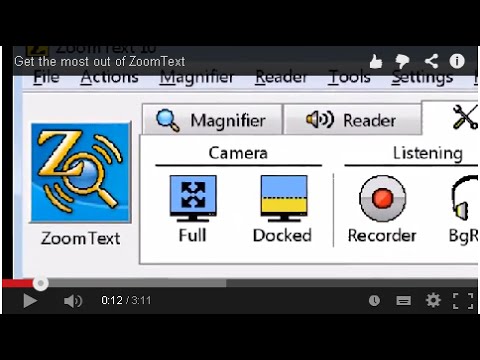 Get the most out of ZoomText