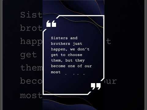 Brother And Sister Quotes Captions For Instagram | #Quotes #Captions#Instagram #brother #sister