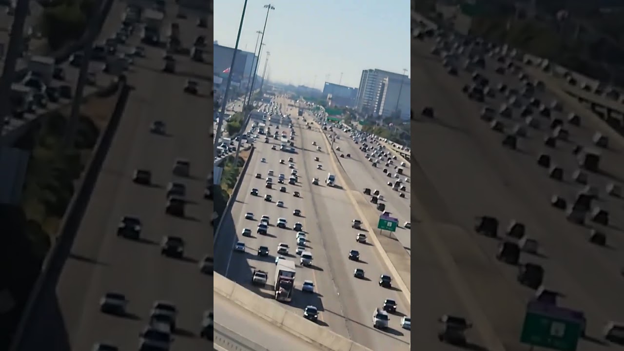 Widest Highway In The World. Katy Texas