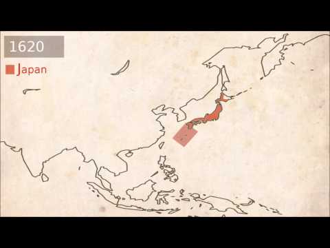 Japan - Timelapse Map (269-2017)