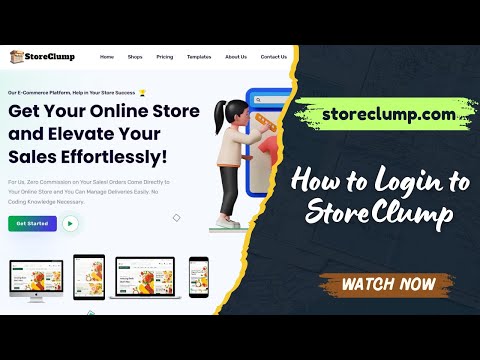 How to Login to StoreClump | Login Tutorial