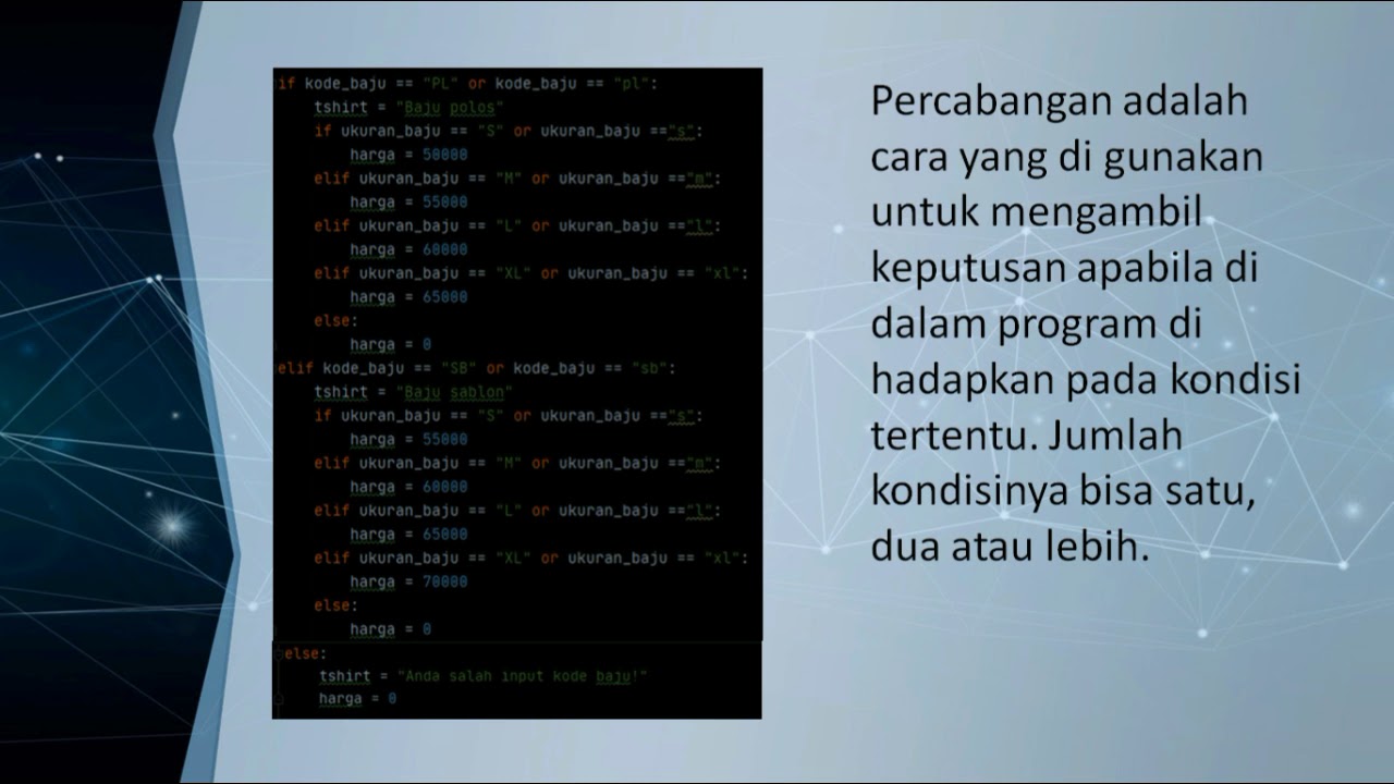 Project Dasar Pemrograman Program jual beli