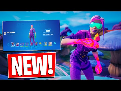 *NEW* ECHO Edit Styles! Fortnite Update v21.50