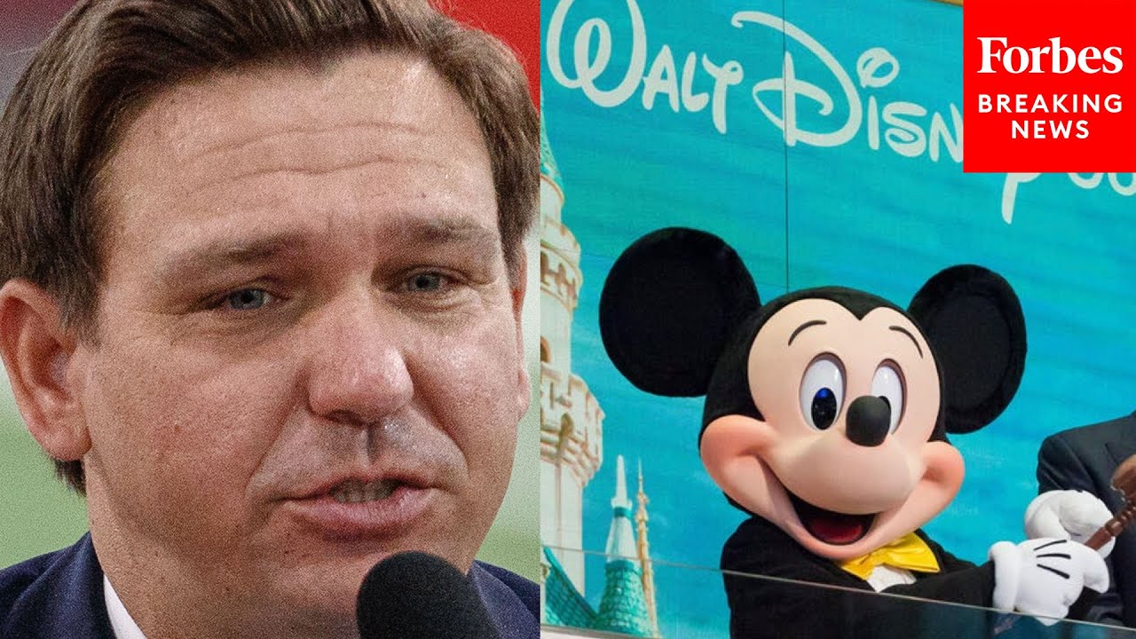 DeSantis Hints At Big Change To Disney As War Between Mouse And GOP Governor Heats Up