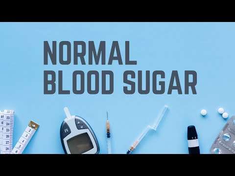 Normal blood sugar level according to age-Your health first