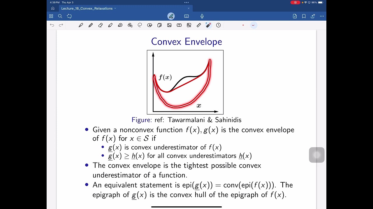 Lecture 18 Convex Relaxation