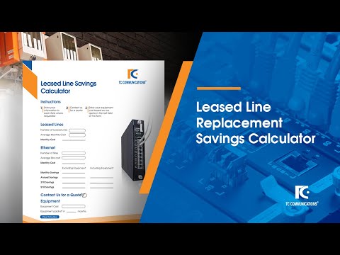 Leased Line Savings Calculator