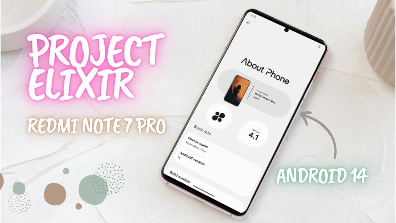 How To Install Project Elixir Android 14 ROM on Redmi Note 7 pro