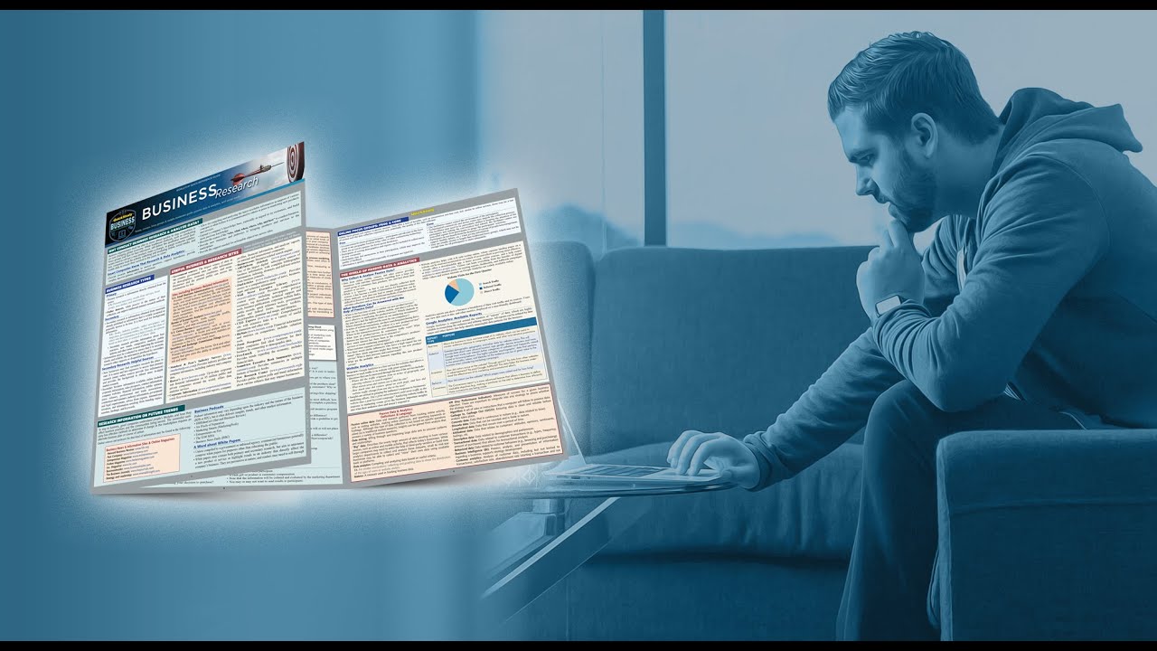 QuickStudy | Business Research Laminated Reference Guide