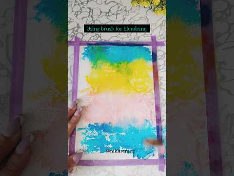 watercolor background effect! 😍 #shorts #youtubeshorts #art #watercolor #viral