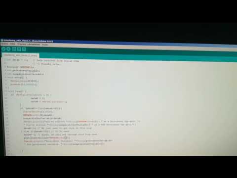 Persistent variables and Arduino – Code 2 Control