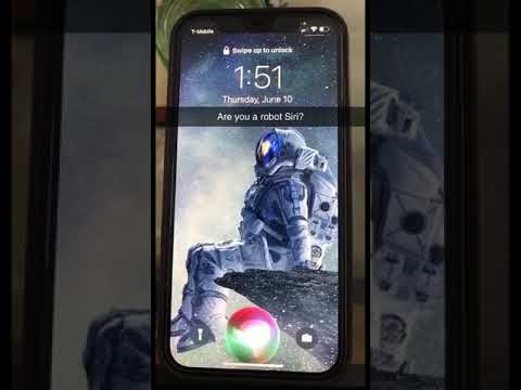 Are you a robot Siri?