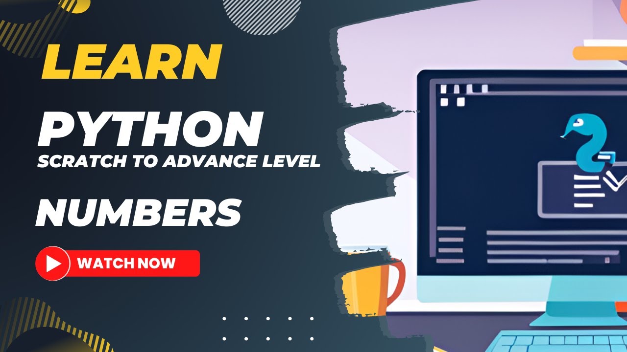 PYTHON TUTORIAL FOR BEGINNERS  from Scratch| Data Types - Numeric Data Type in Python