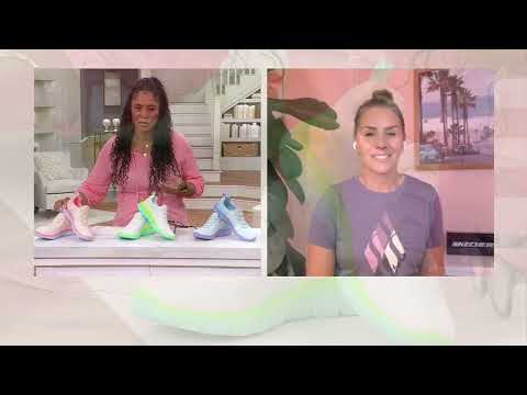 Skechers Summits Monomesh Bungee Sneakers - Morning Glow on QVC