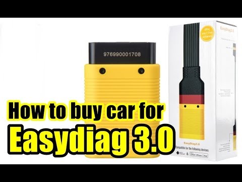 How to buy car for Launch Easydiag 3.0
