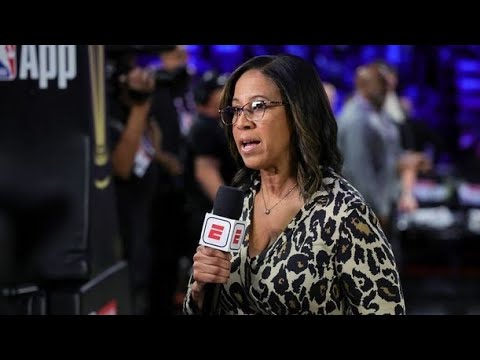 Lisa Salters receives warm welcome from ESPN crew after making NBA Finals return