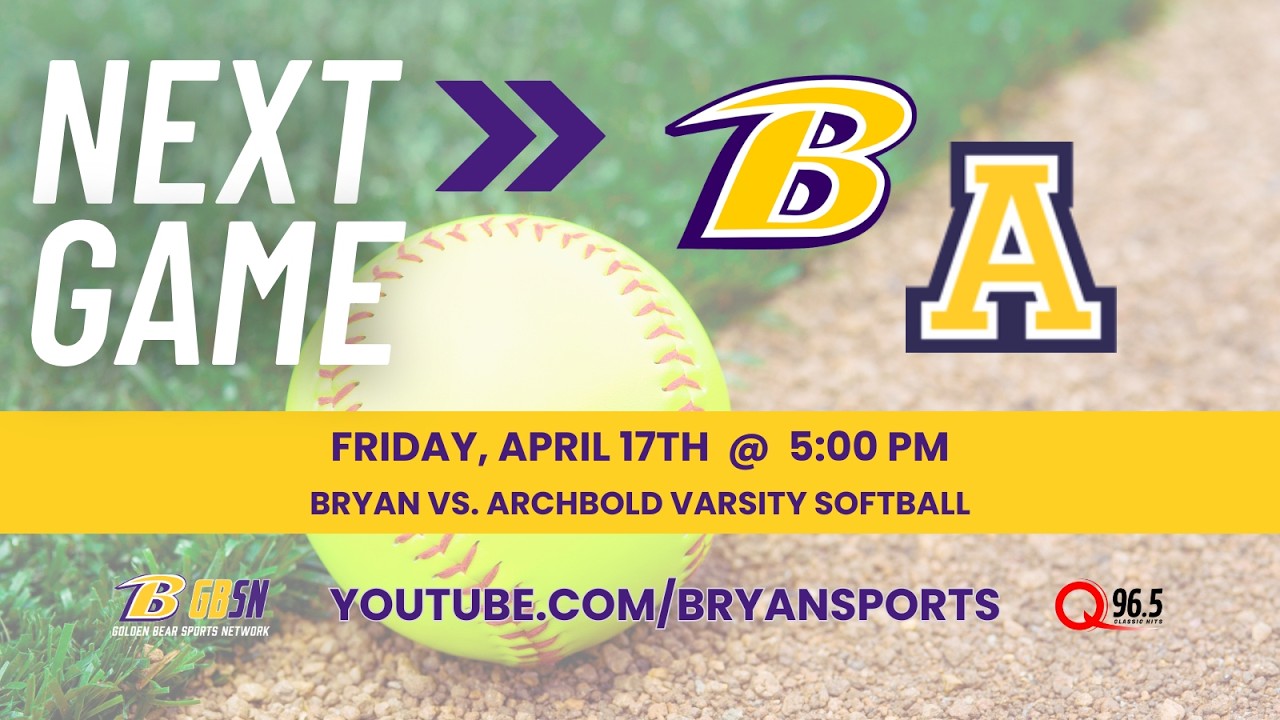 Bryan Softball vs. Archbold  - April 17, 2026