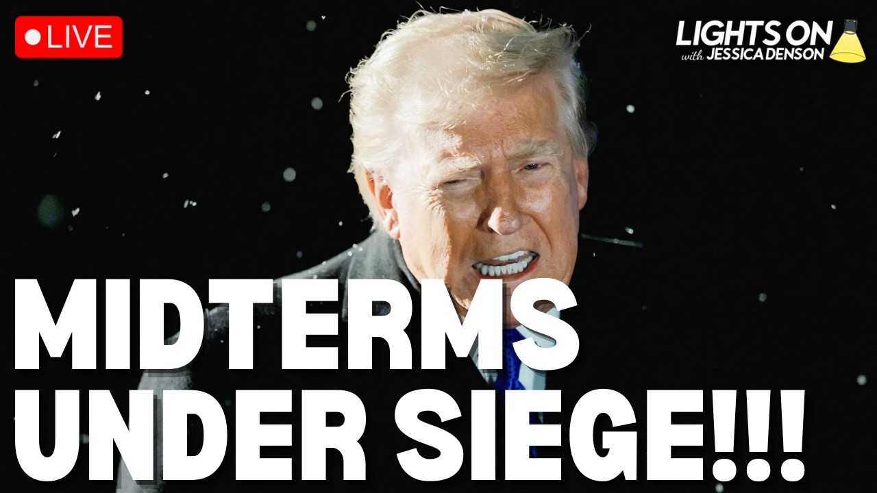 LIVE: Trump's Plan to STEAL the Midterms UNCOVERED by Data Analysts | Lights On with Jessica Denson