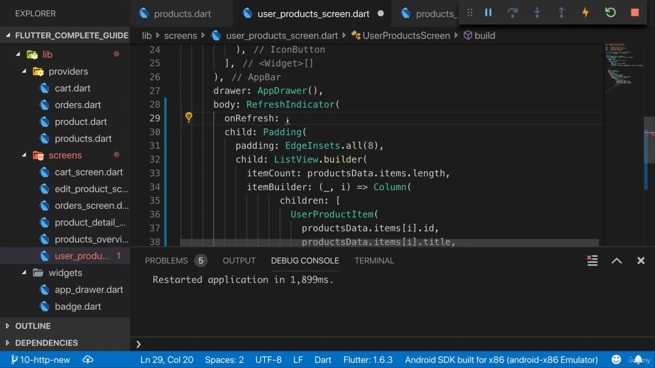 015 Implementing Pull to Refresh