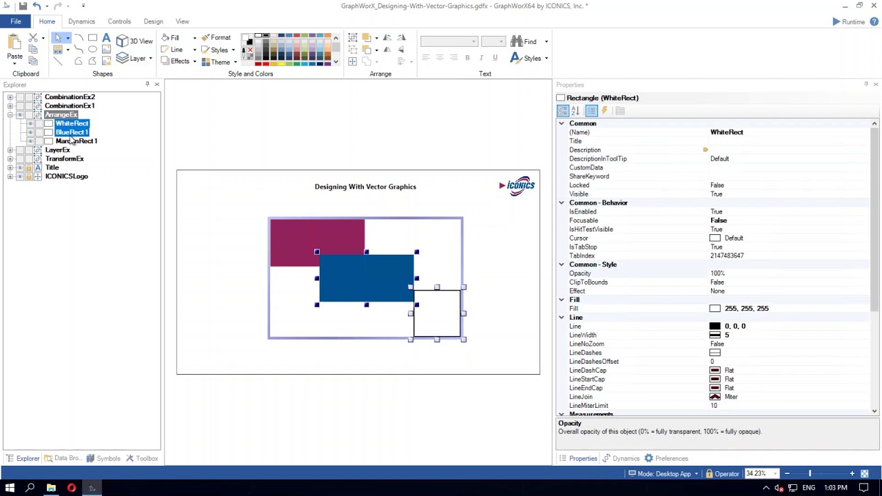 Iconics GraphWorx Symbol 7 Designing with Vector Graphics