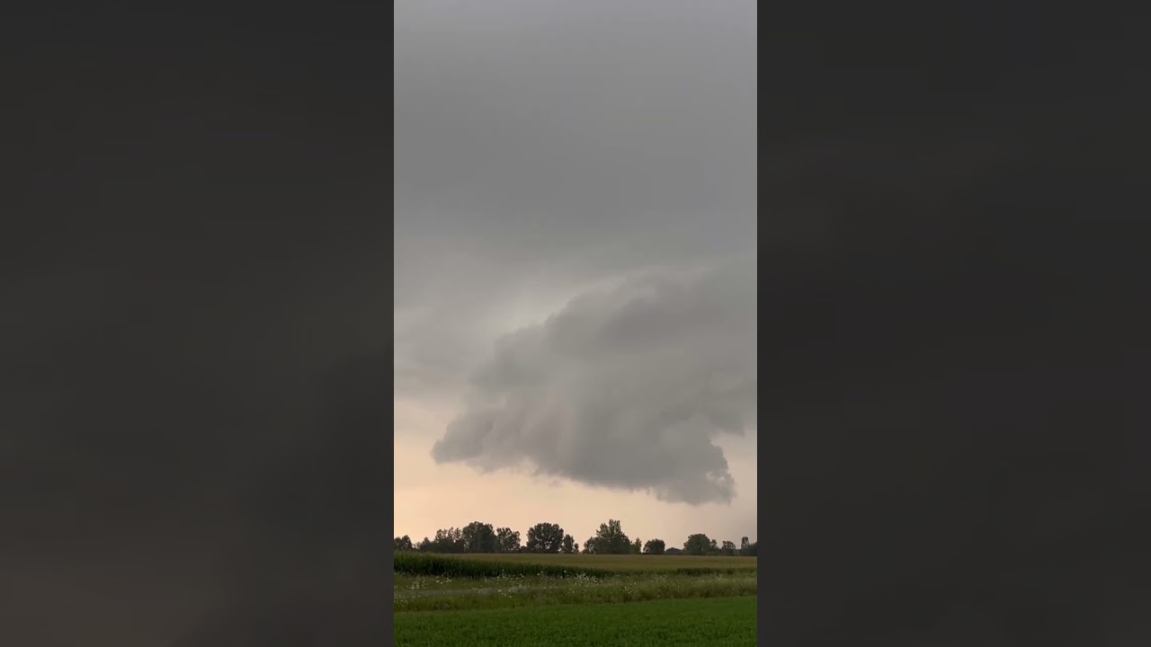 Wall Cloud in Zeeland, MI | July 23, 2024
