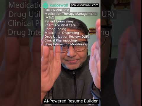 Top Resume Keywords For a Pharmacy Professional