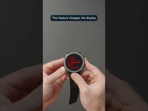 Red shift mode on the Garmin Tactix 7 AMOLED Edition