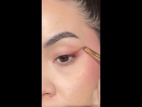Eyeliner Using Eyeshadow! #Shorts