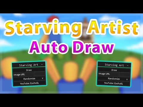Starving Artists | Auto Draw / Copy Any Image Script