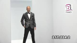 Glitter Colbert Zwart voor heren Kopen? | Carnavalsland.nl