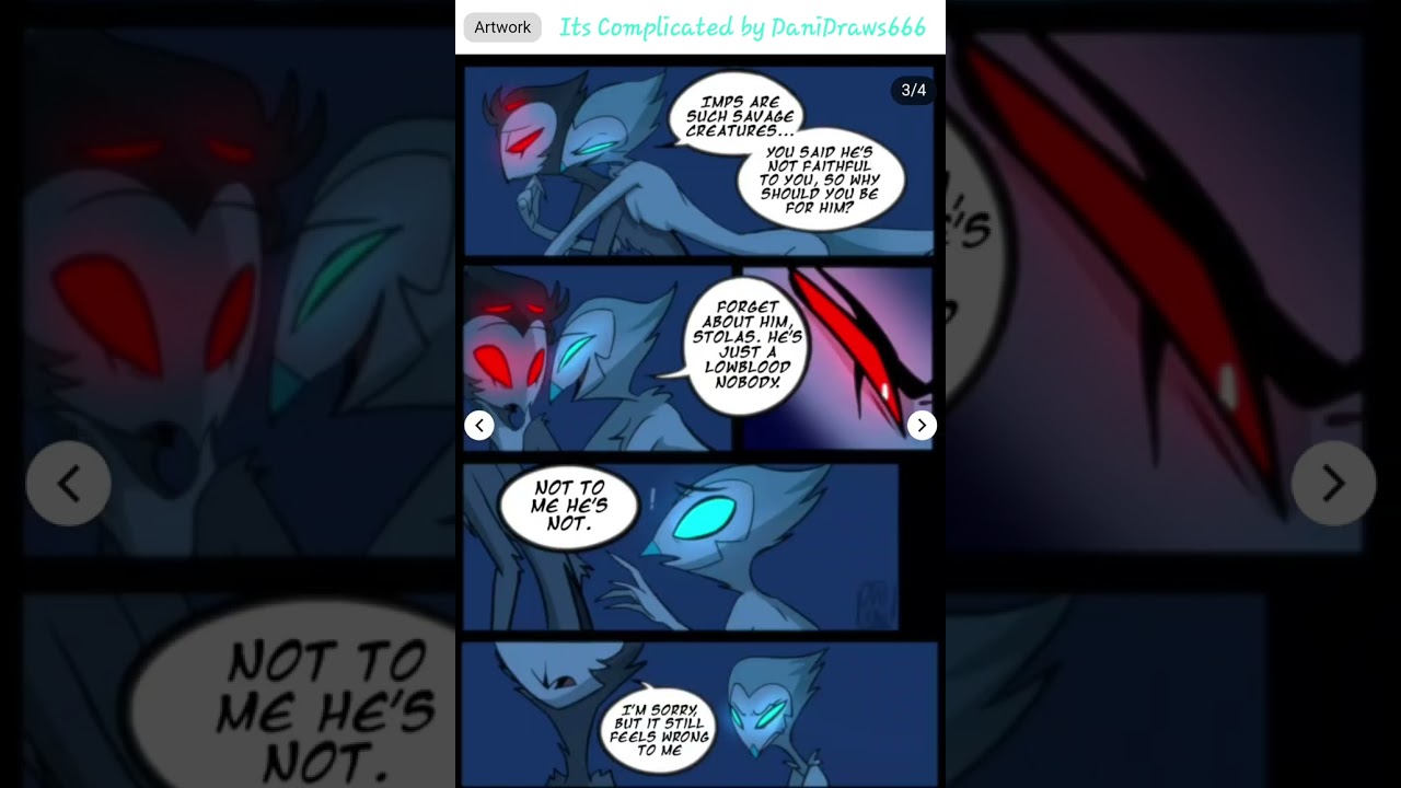 Helluva Boss : It's Complicated (by DaniDraws666) comic dub