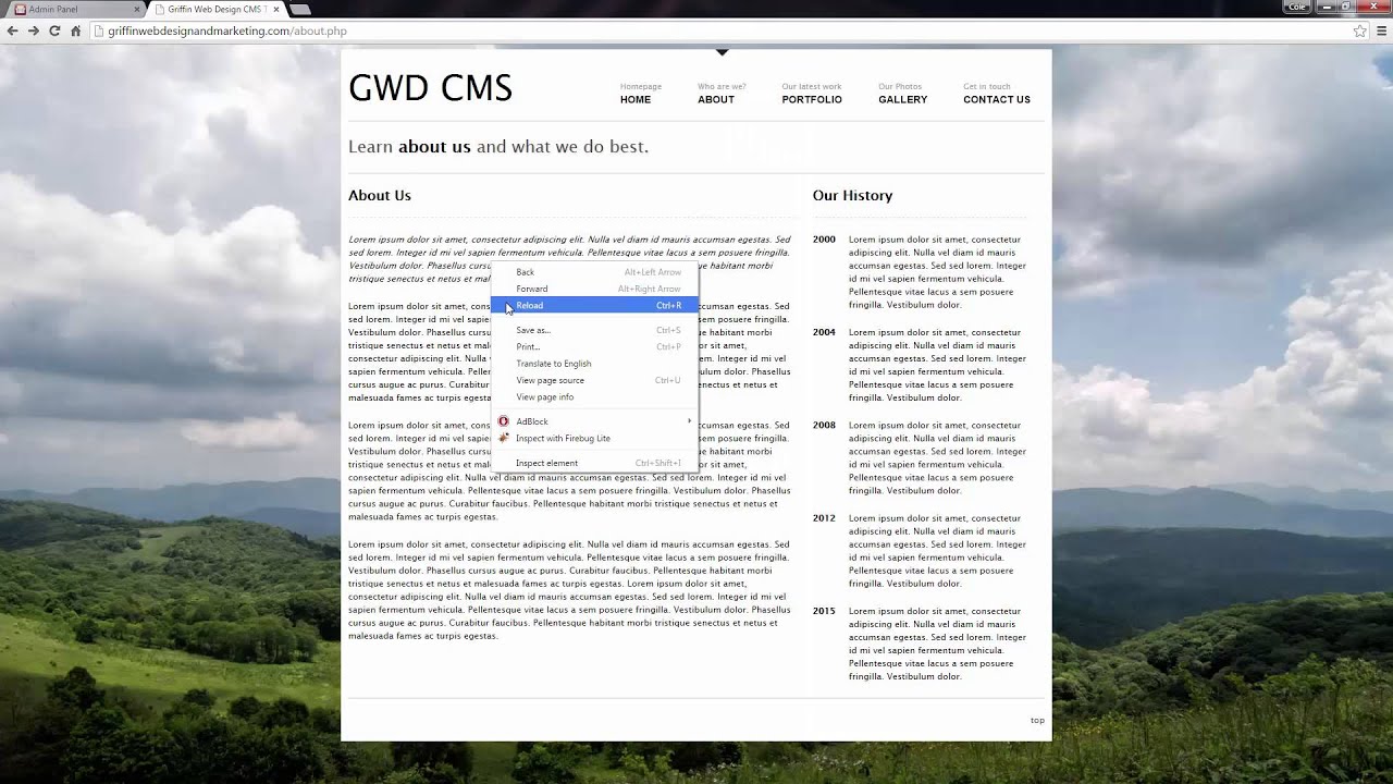GWD CMS: Adding PDFs