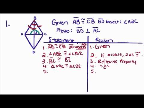 Geometry - 23 - Proving Lines Perpendicular