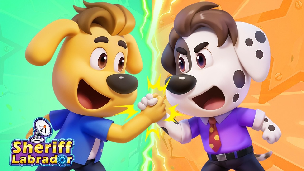 Labrador and Dalmatian | Let's Go, Mango Village | 📡 Patrol Missions | Sheriff Labrador