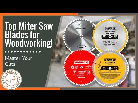 Master Your Cuts: Top Miter Saw Blades for Flawless Woodworking!