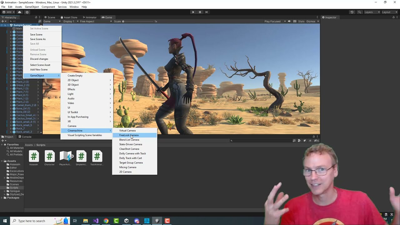 DevVlog 44 - Cinemachine FreeLook Camera