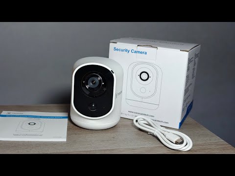 CoCoCam 2K Wireless Rechargeable Security Camera ZY-C7 (Review)