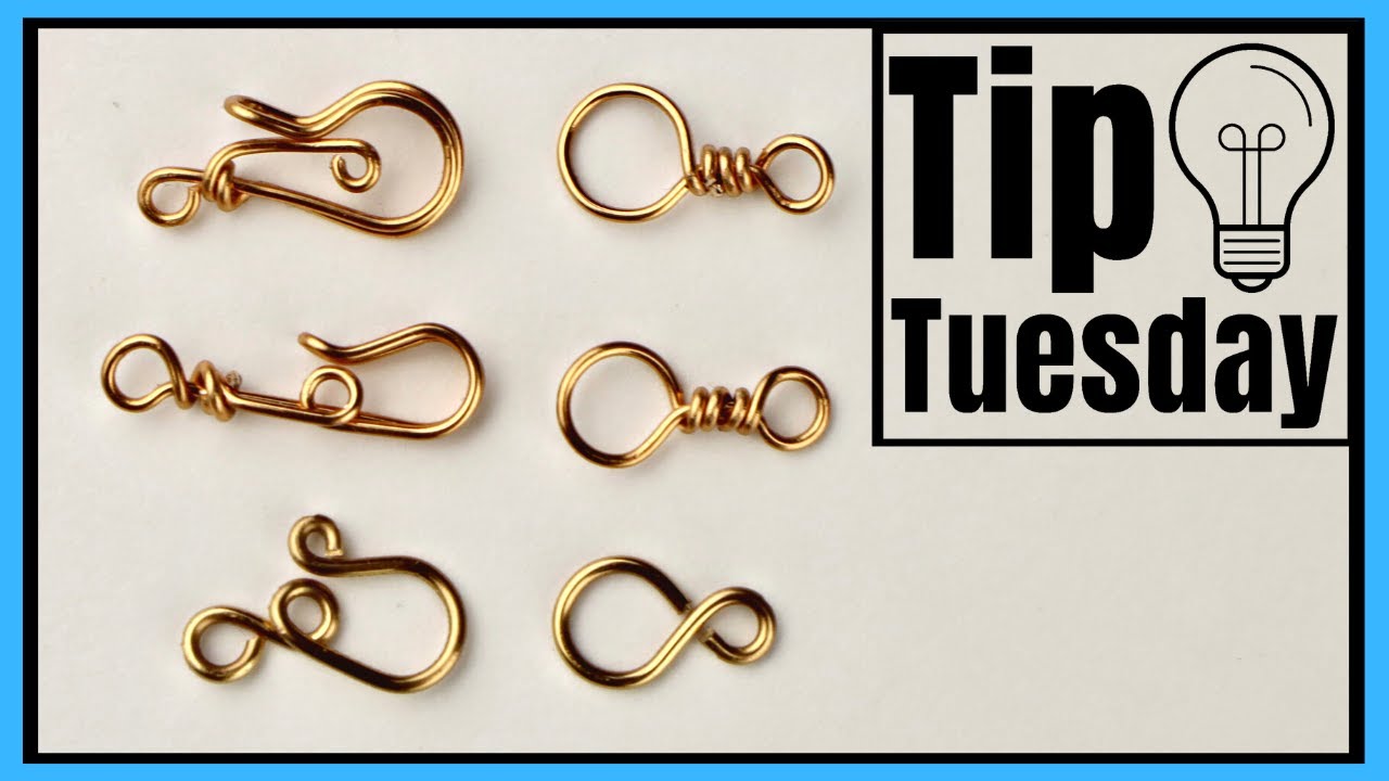 How to Make Safety Clasps for Bracelets & Necklaces // Secure Carabiner Style Hooks