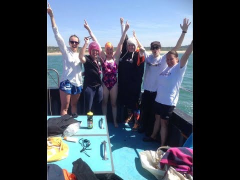 English Channel Swim / Andys Channel Ladies / 3 way world record /04/07/2017