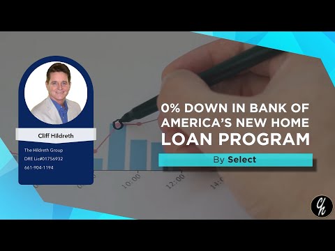Real News 10-12-0% down in Bank of America’s new home loan program-Houses For Sale In Santa Clarita