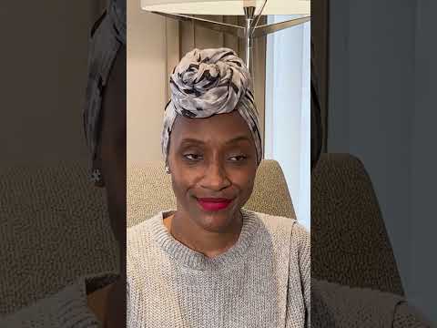 How to tie a head scarf